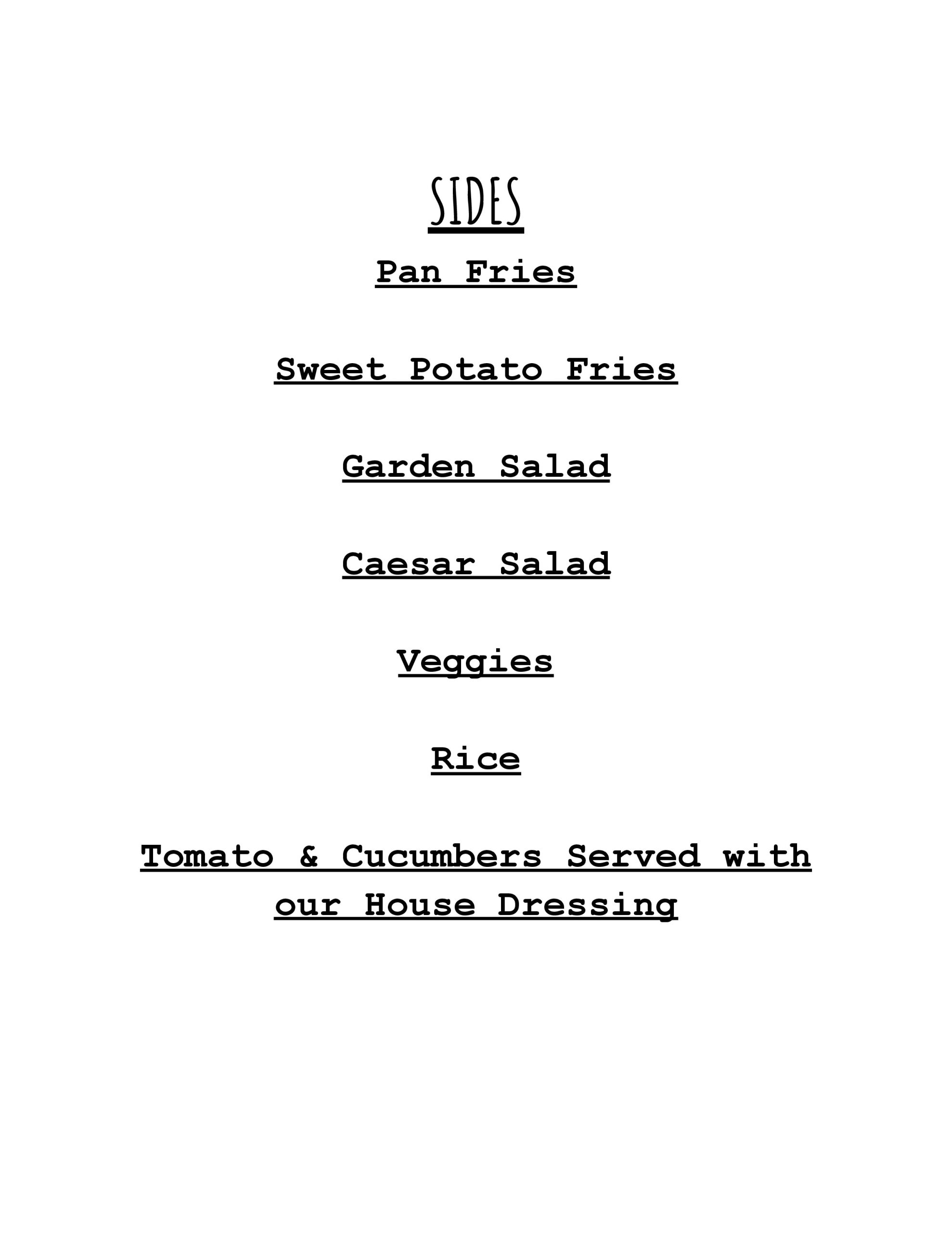 DINNER MENU – Gateway Grill